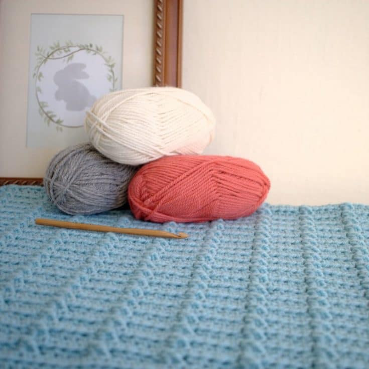 Rippled Fast Crochet Blanket Pattern - Crochet Life